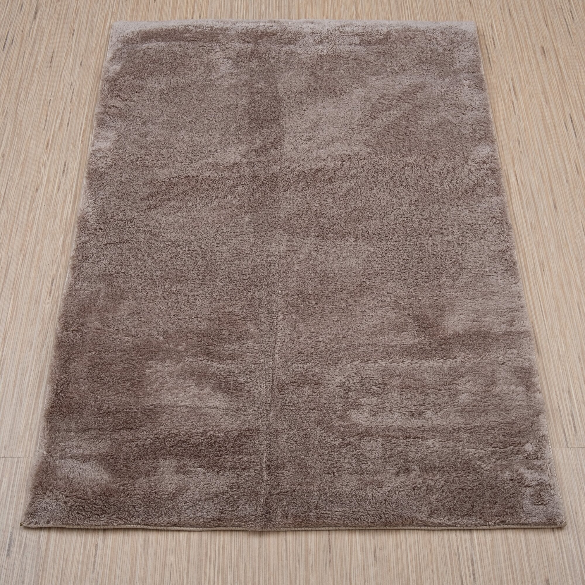 Raschel carpet Ковер турецкий Chic 1000A BROWN_3000 1x1.5м