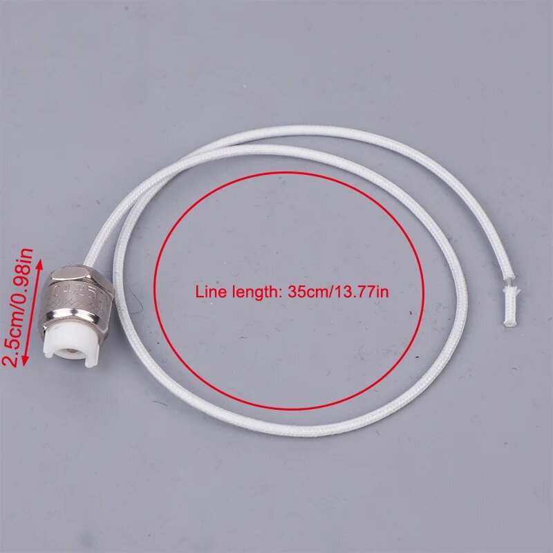 Серебристые держатели ламп R7S 2шт