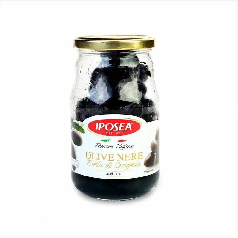 Маслины Белла Чериньола "И. П. О. С. Е. А" без жидкости, 310г