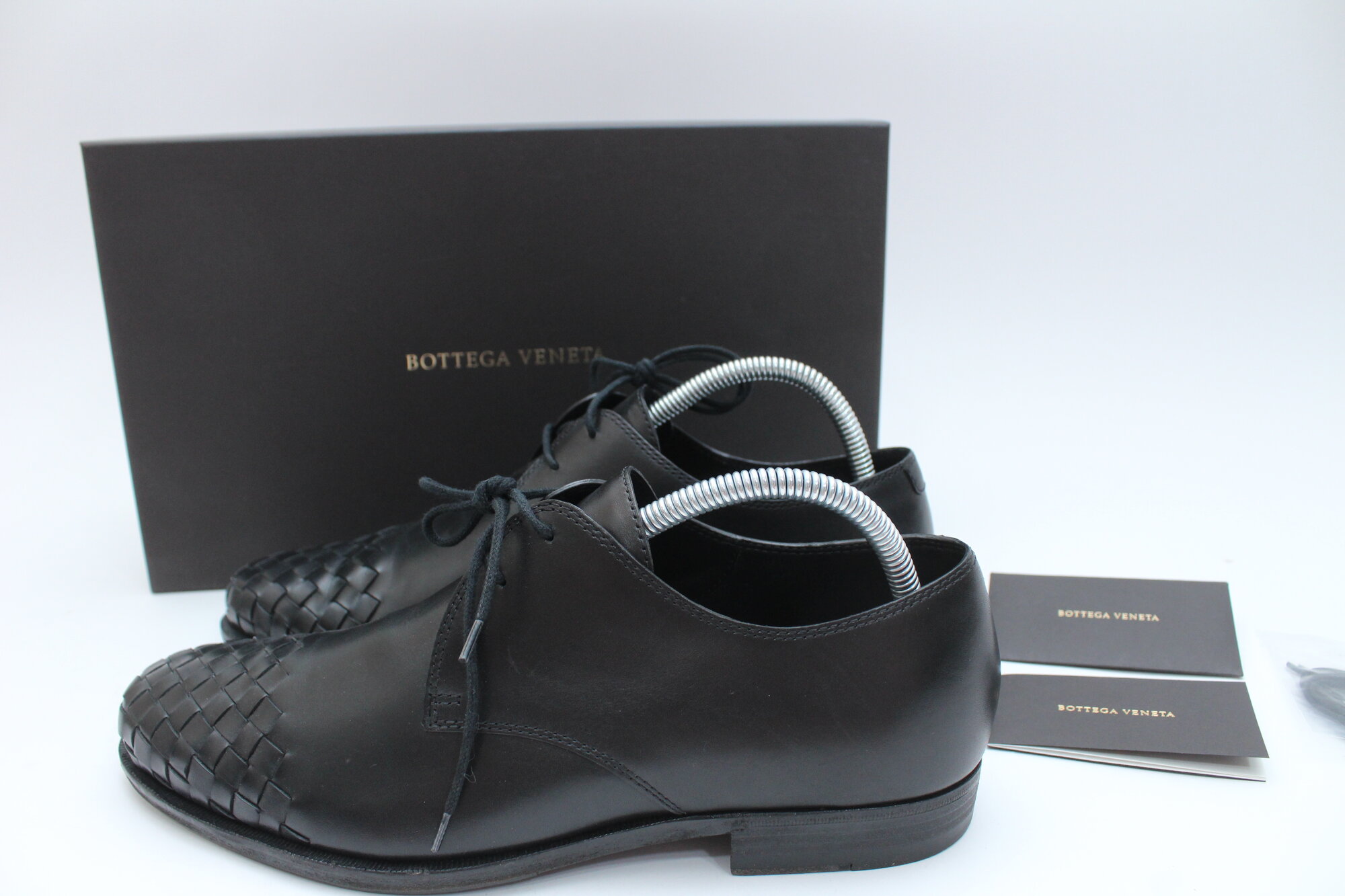Bottega Veneta Кожаные дерби с плетением intrecciato 41