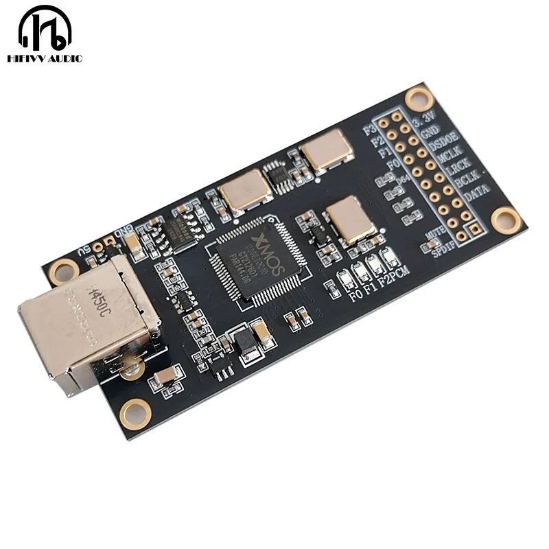 USB ЦАП XMOS XU208 зеленый