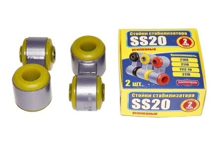Стойка стабилизатора для а/м ВАЗ 2108 "SS-20" (полиуретан) (2 шт.)