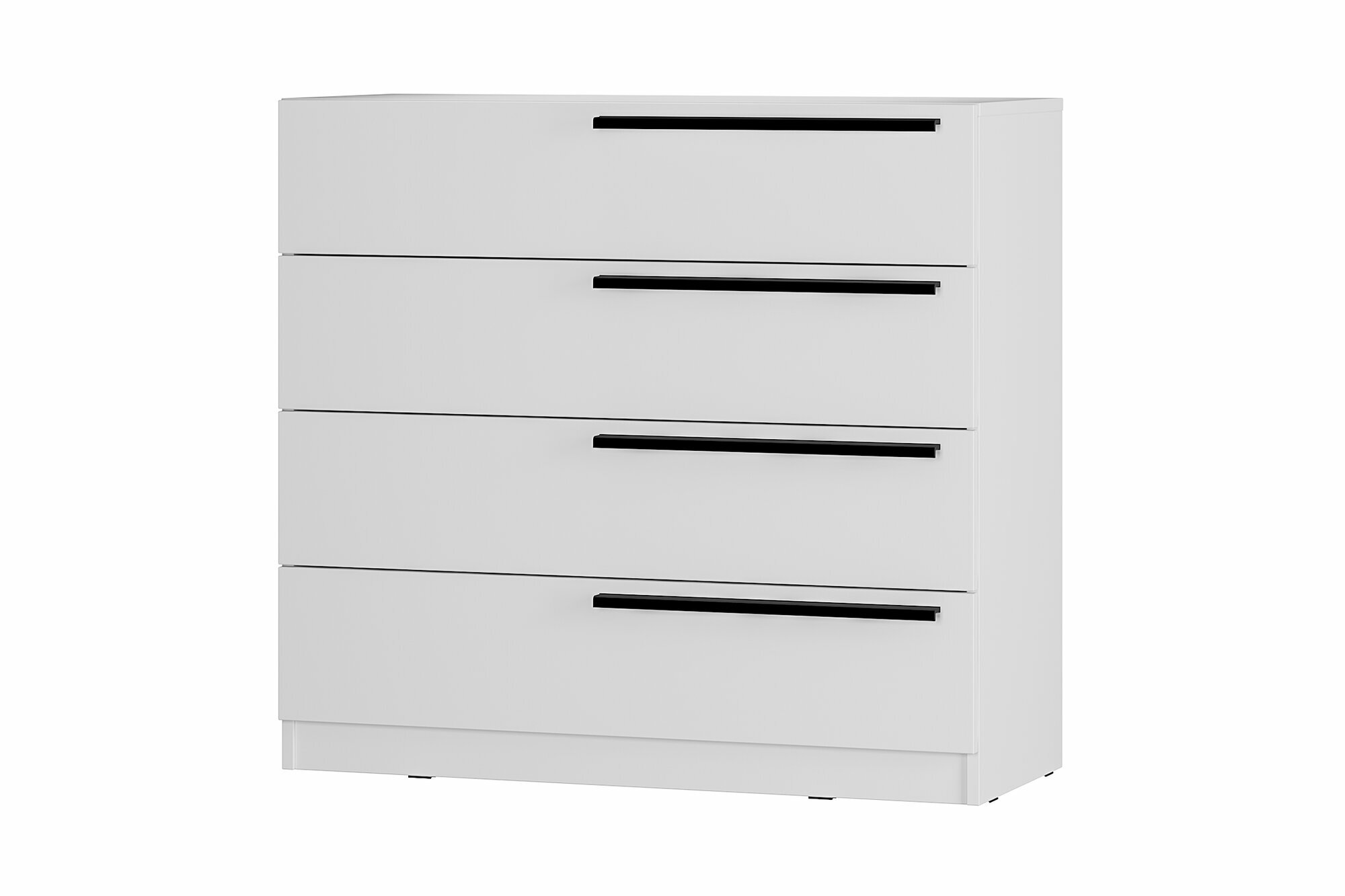 Комод для одежды Нонтон Айрон, белый, 90x37x83 см