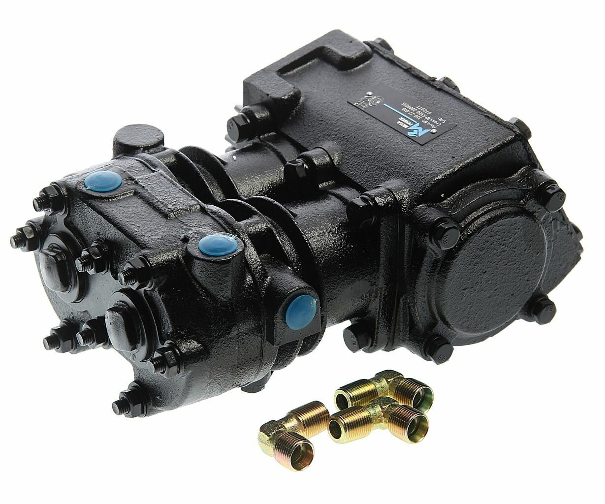 Компрессор жидкостное охлаждение 210л/мин для КамАЗ арт 35027010 MEGAPOWER AUTOMOTIVE