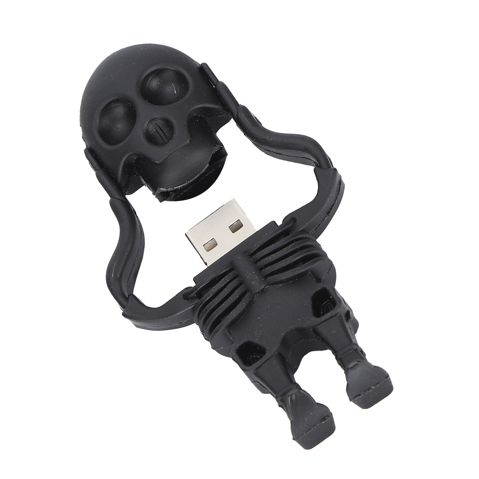 Флеш-накопитель Cartoon U Disk Черный Скулл Внешний Вид Высокоскоростной Массовое Хранилище Устройство Памяти 64GB