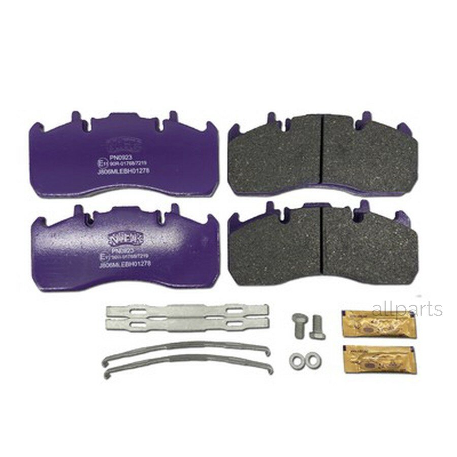 NIBK PN0923 PN0923-NIBK колодки дисковые!\ RVI, Volvo