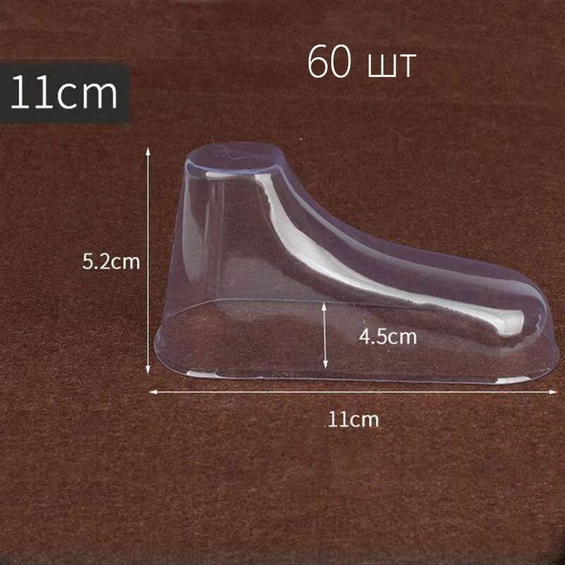 Манекен детской ноги для пинеток, 60 шт, стопа 11 см