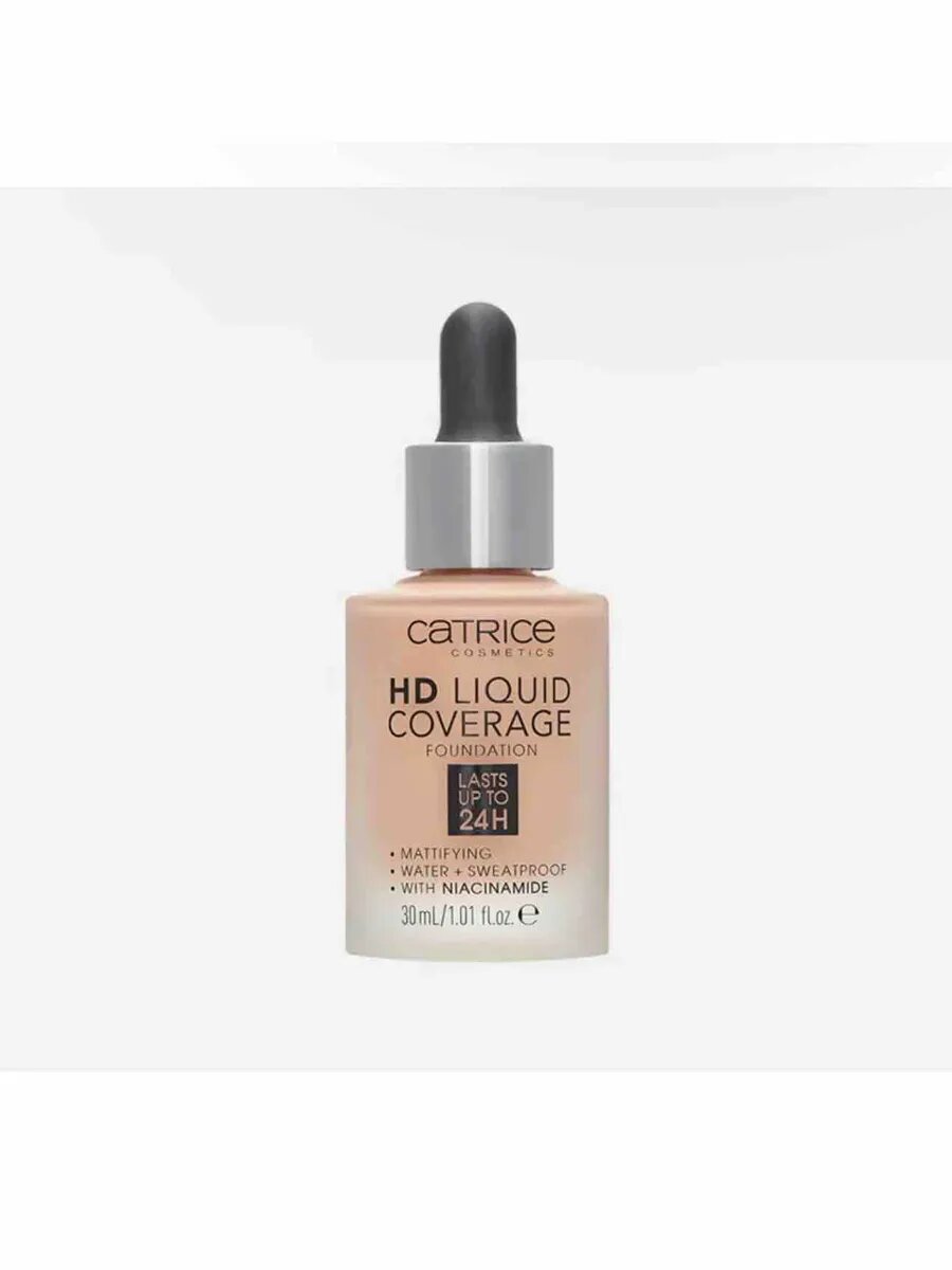 Тональная основа Catrice HD Liquid Coverage 020, матовый финиш, для проблемной кожи