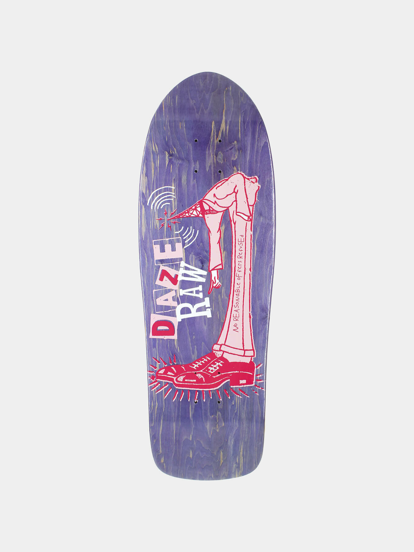 Дека NEGATIVE RADIO daze ( 9,52 / фиолетовый )