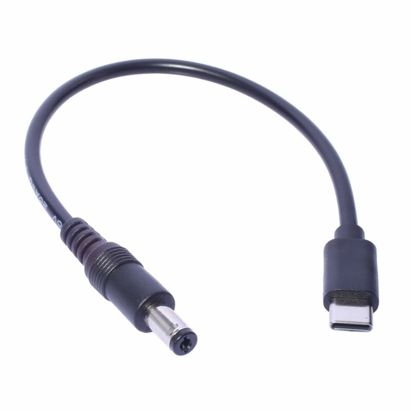 Универсальный кабель зарядки USB-C к DC5.5x2.5мм/DC5.5x2.1мм
