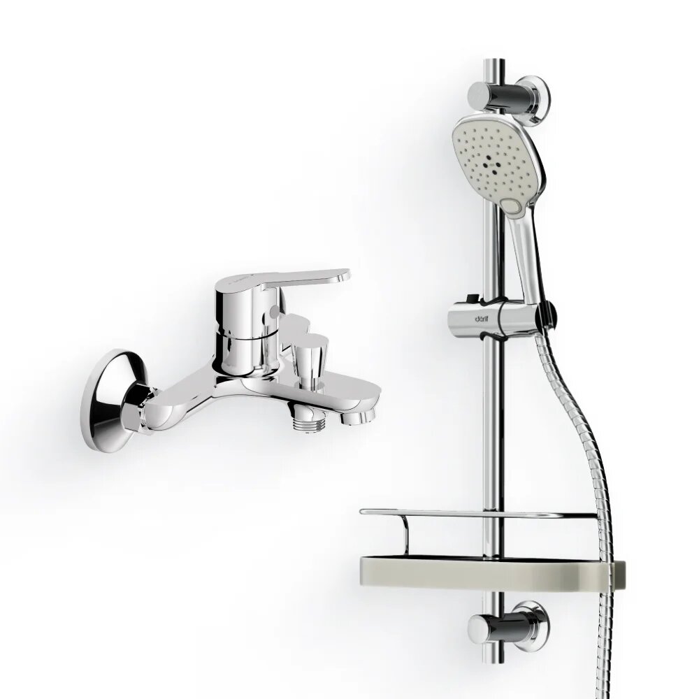 Душевой комплект Гарнитур Dorff Prime / Смеситель Norma