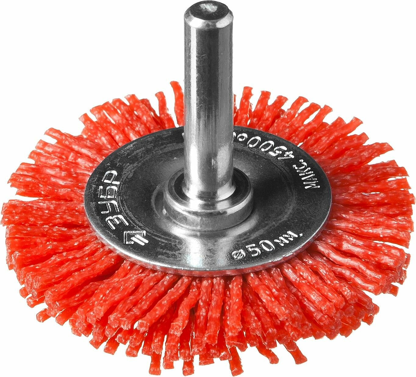 Дисковая нейлоновая щетка ЗУБР для дрели, 50 мм 35161-050_z02
