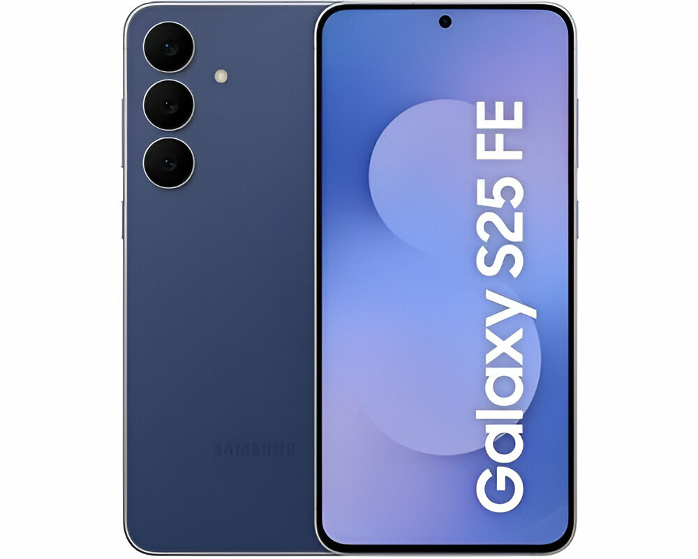 Смартфон Samsung Galaxy S25 FE, 8/256 Gb, Dual: nano SIM + eSIM, Navy (темно-синий), оригинал