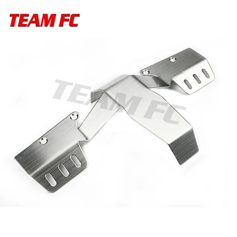 Бронепластина для RC автомобиля UDR, серебристого цвета, металлическая, 1 шт. B