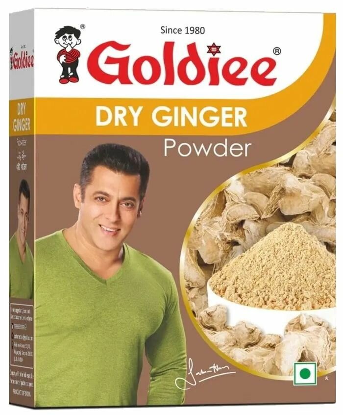 Имбирь молотый Голди (Dry Ginger Goldiee), 100 гр. Индия