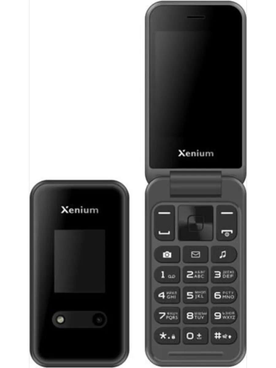 Телефон мобильный X680 Dark Grey (CTX680DG/00) 2 SIM 32Мб