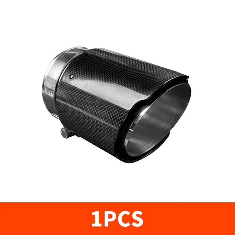 Специальный глушитель выхлопной трубы из углеродного волокна для Honda Civic 10, 2020, 2021, декоративные аксессуары для модификации автомобиля, 1PCS