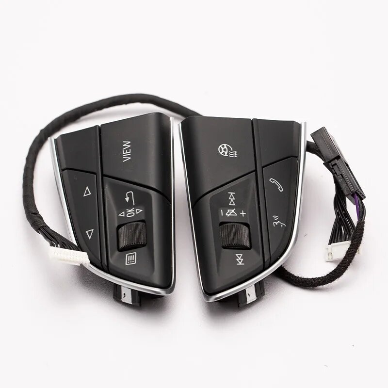 Подходит для кнопок на руле Audi Q5, Squ5, Q5L, многофункциональных переключателей, автомобильных аксессуаров, аксессуаров на руль, 1-with heating