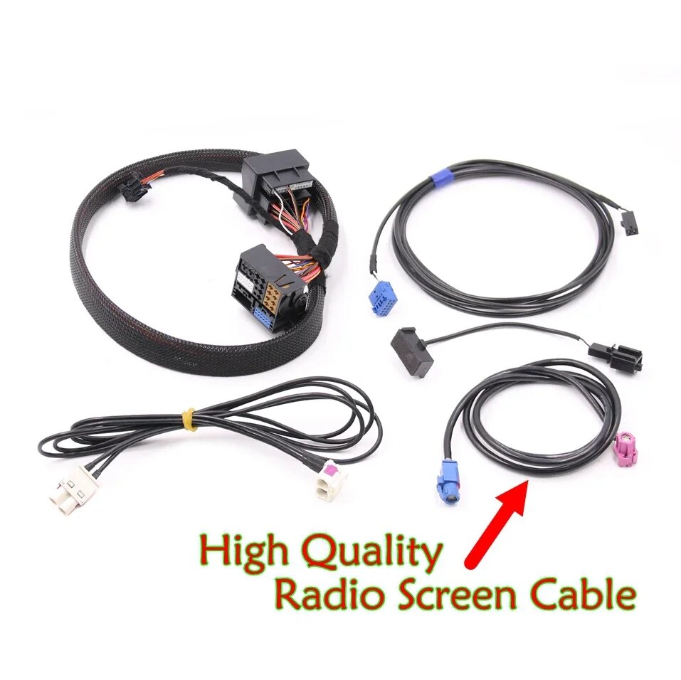 Кабель-адаптер для радиоприемника MIB STD2 ZR NAV Discover Pro, жгут проводов с High Quality Cable