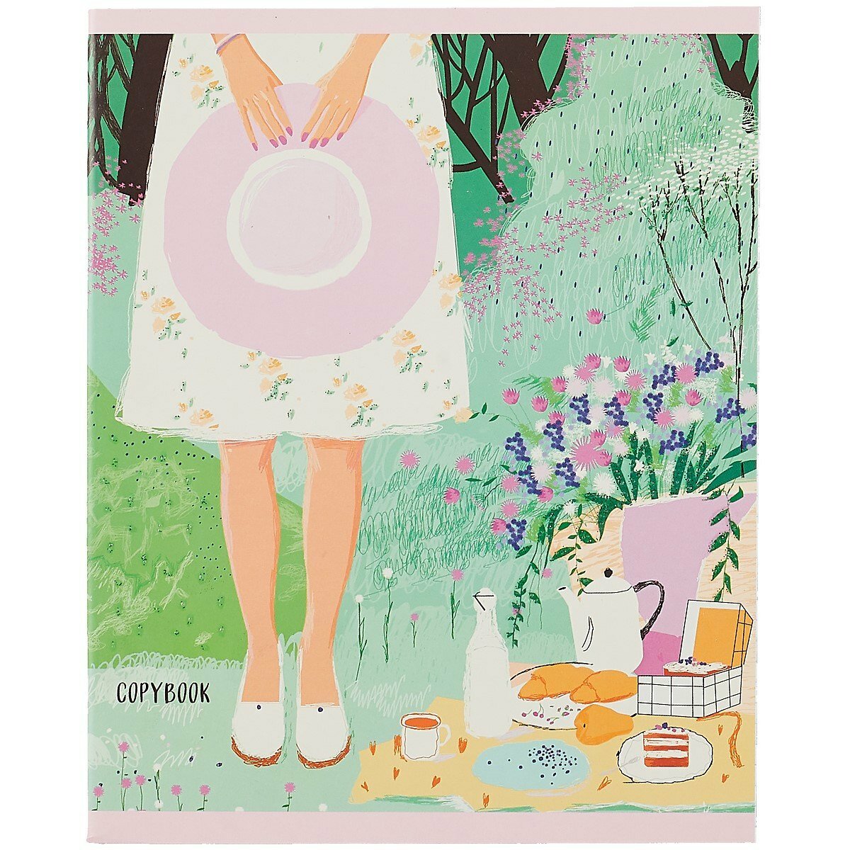 Тетрадь в клетку Listoff, "Лето!", 48 листов, в ассортименте