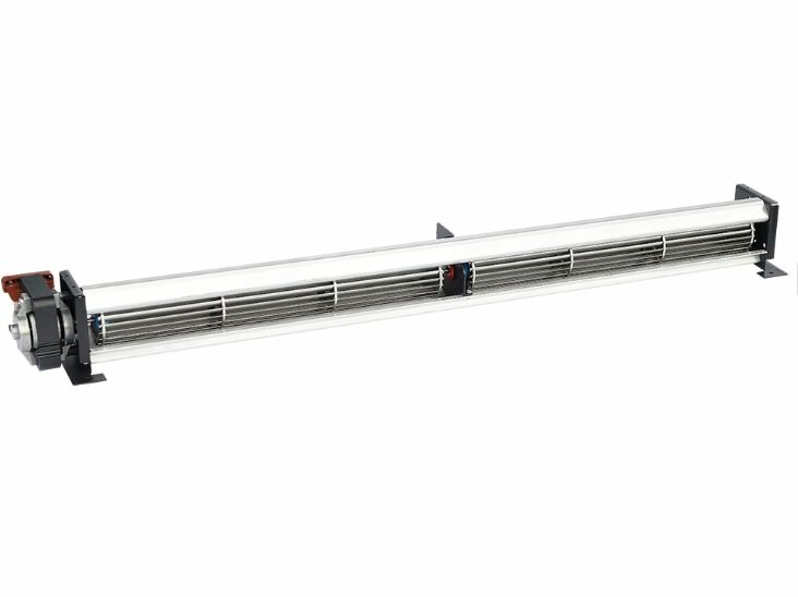 Тангенциальный поперечный вентилятор AKS/ИБМ 40-800 AC диаметром 40 мм.