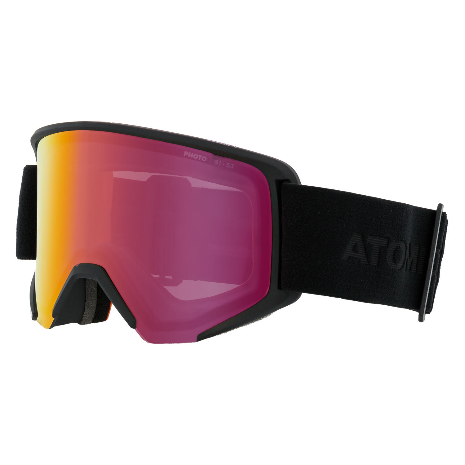 Маска горнолыжная ATOMIC Savor Photochromic Black/All Weathe S1-S3 (US: L)