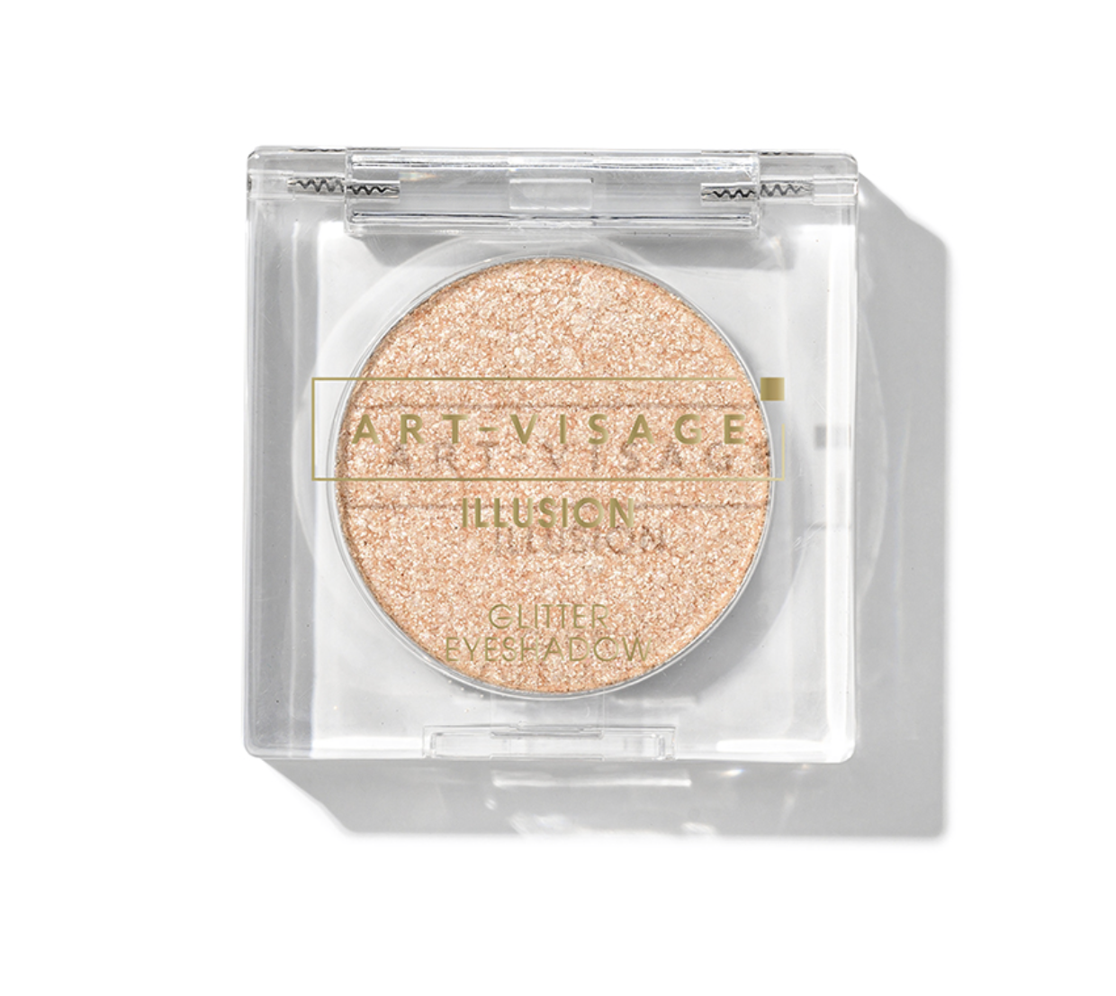Тени для век ART-VISAGE Illusion, с глиттером, тон 33 Солнечный камень