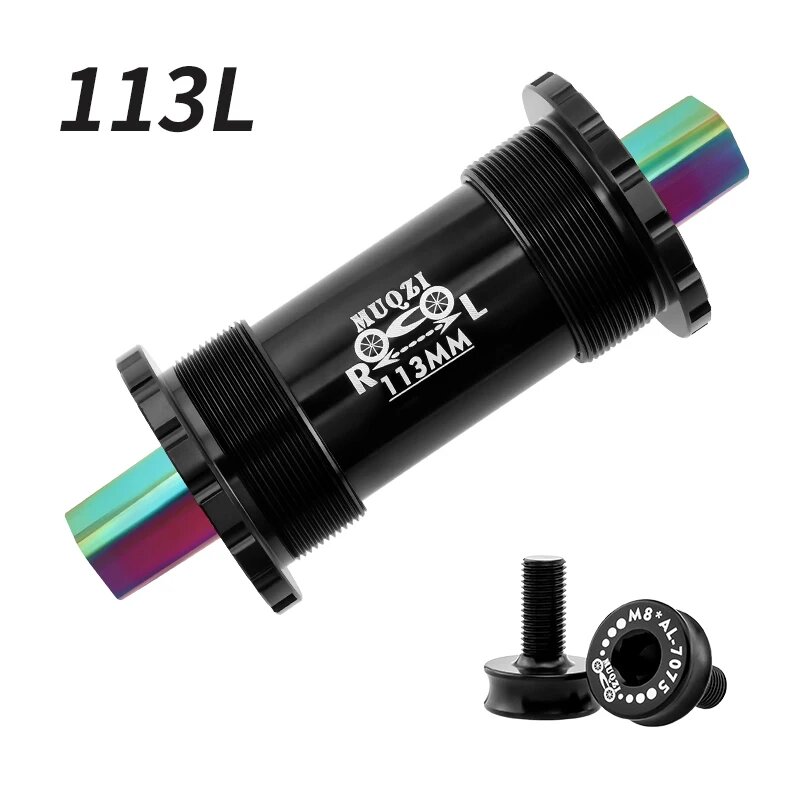 Каретка MUQZI 113mm черная для горных велосипедов