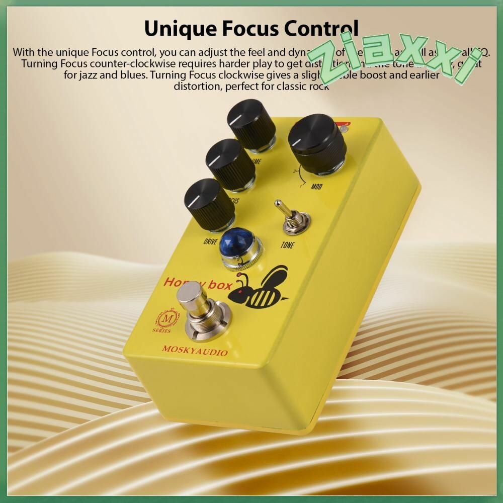 Гитарный перегруз MOSKYAUDIO HONEY BOX DRIVE, управляемая динамика, для джаза и блюза