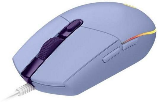 Мышка USB OPTICAL G102 LIGHTSY LILAC 910-005857 LOGITECH