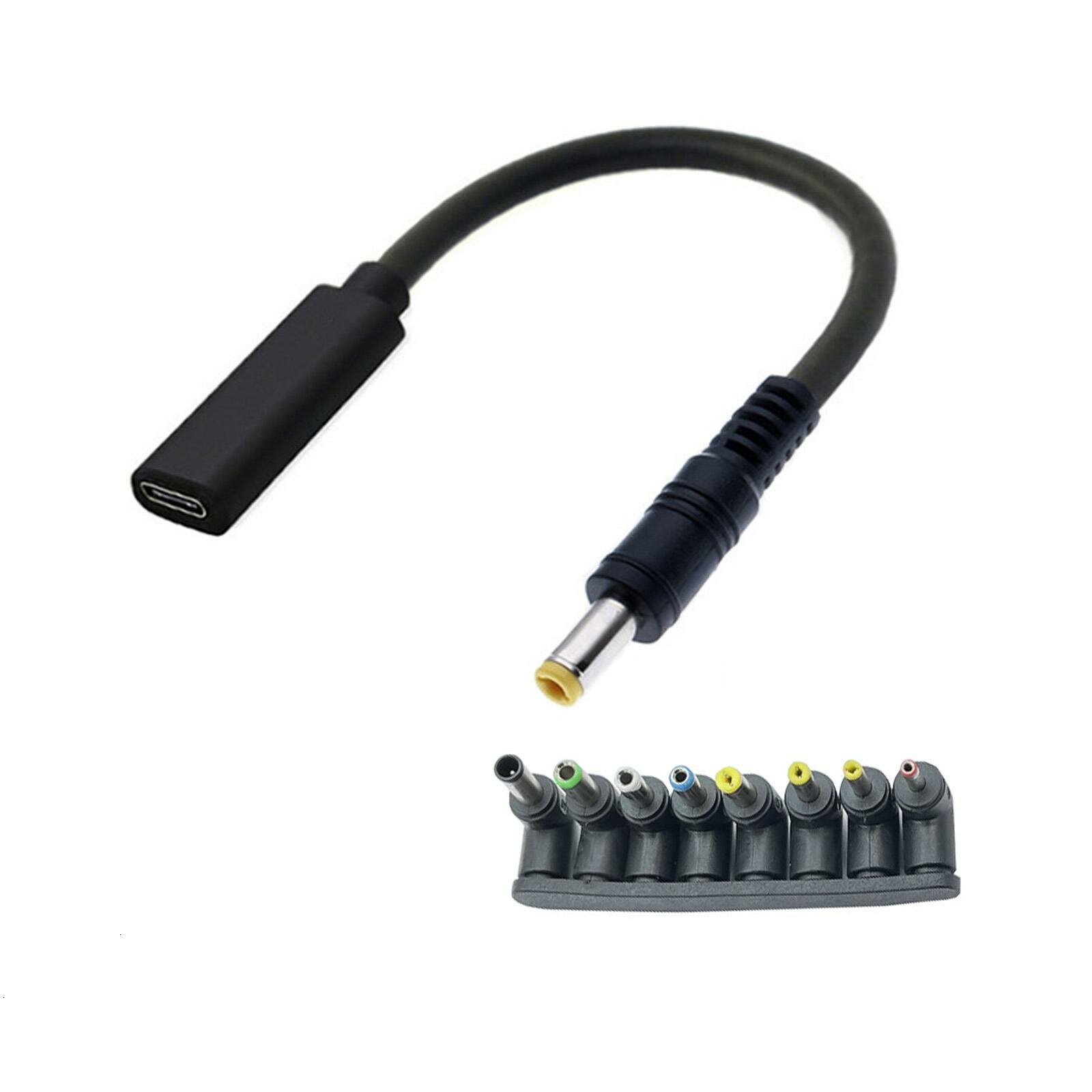 Кабель-приманка PD типа C на 12 В 5,5x2,5 мм-кабель плюс адаптер