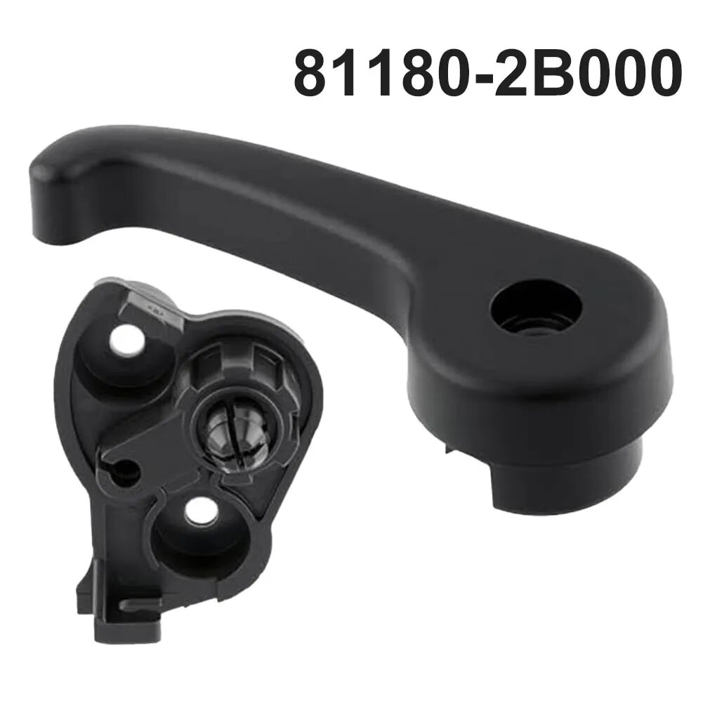 Ручка капота 81180-2B000 Base handle, черный ABS-пластик