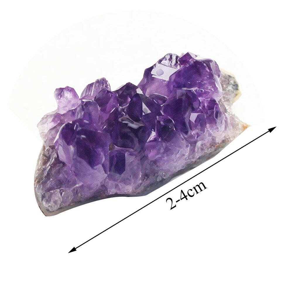 Натуральный аметистовый кристалл, скопление, декоративное украшение для интерьера.