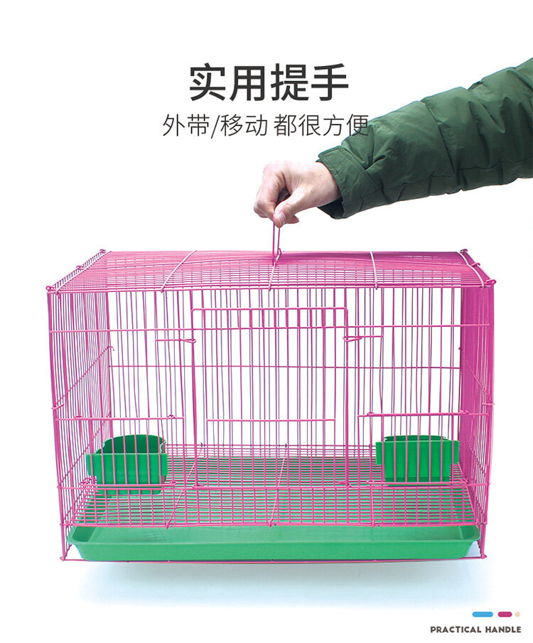 Клетка для птиц Yuanxi, металлическая, для голубей, попугаев, кроликов, универсальная клетка для птиц, групповая клетка, клетка для разведения