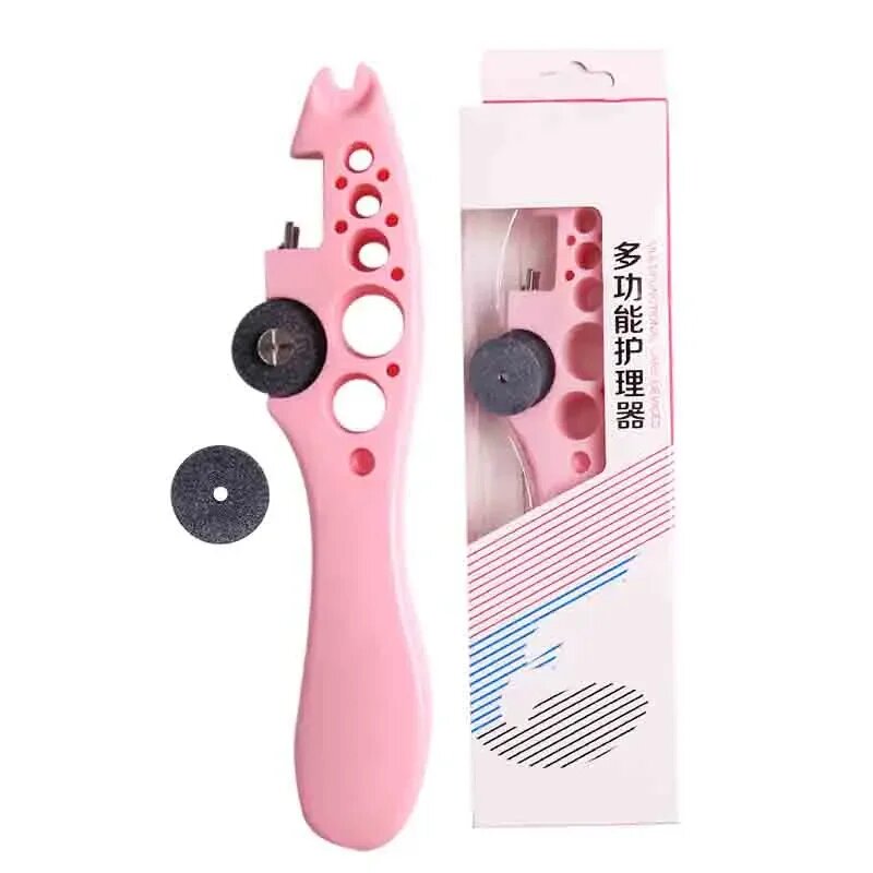 Портативная стеклянная открывалка CARENT Розовый, Pink