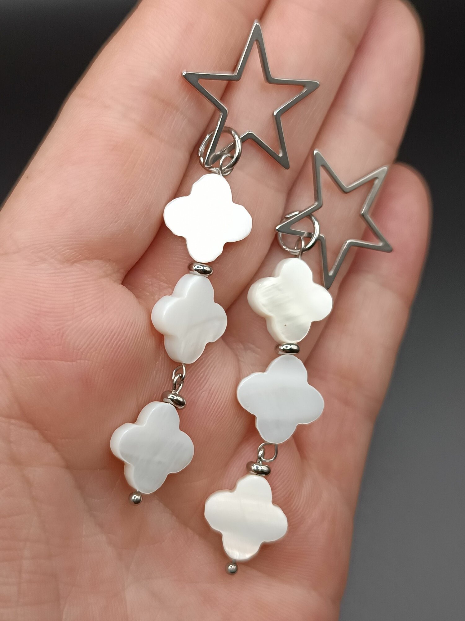 Подвеска для серег, ракушка