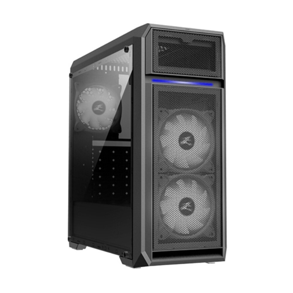 Корпус для компьютера Zalman N5 OF, без БП, Midi Tower, ATX, черный
