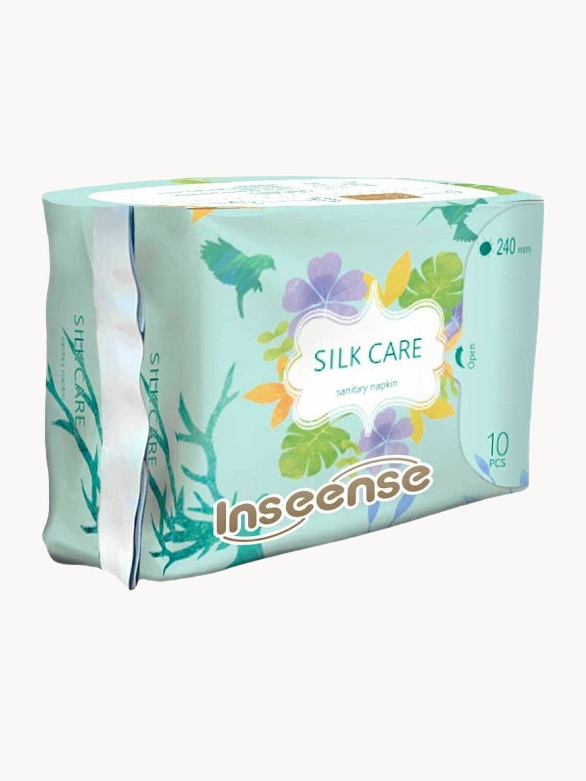 Прокладки INSEENSE "Silk Care", 4 капли 240 мм, ультратонкие