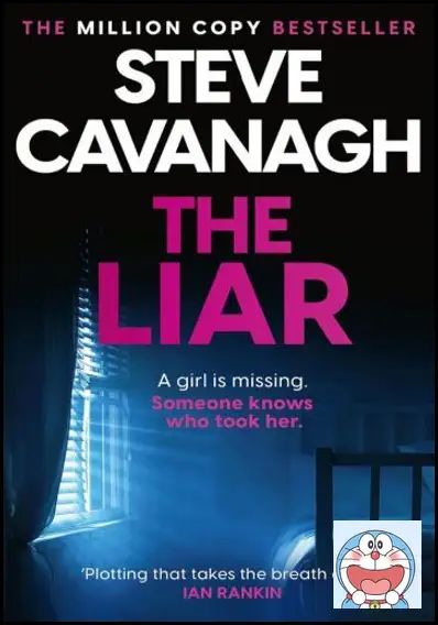 Юридический триллер The Liar от Steve Cavanagh, детектив о судебном процессе и похищении, мягкая обложка, английский язы