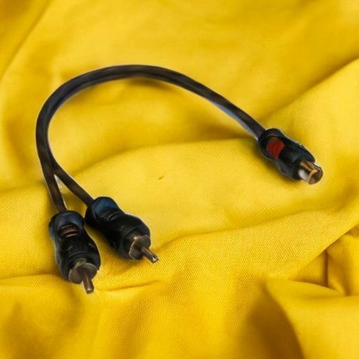 Y-разветвитель 1RCA мама - 2RCA папа Global Audio EPLS-1F2M
