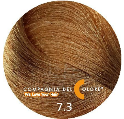 Compagnia del colore краска для волос 100 мл AMMONIA FREE 7.3