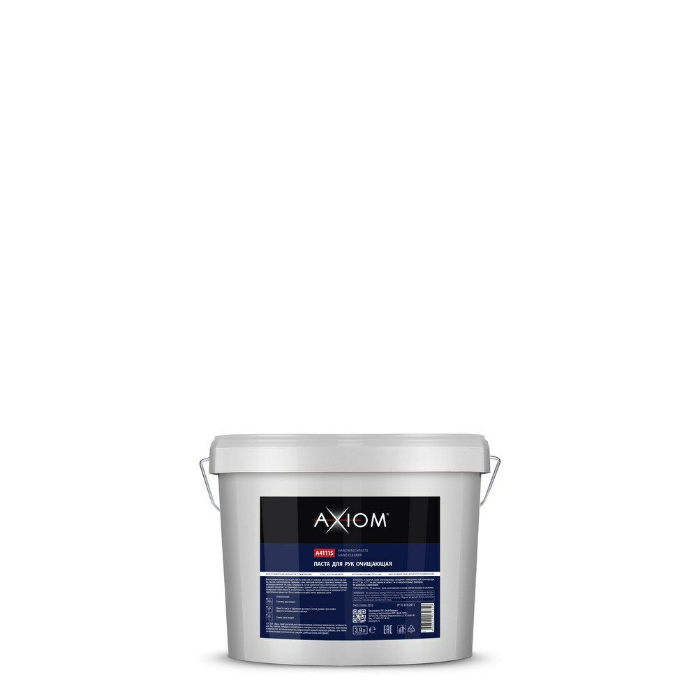 Очиститель рук, паста, ведро 3.9 л axiom a4111s