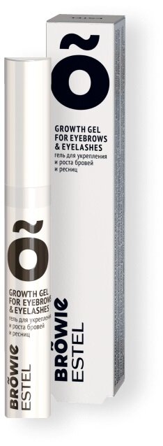Гель для укрепления и роста бровей и ресниц ESTEL BROWIE, 6 мл BRG