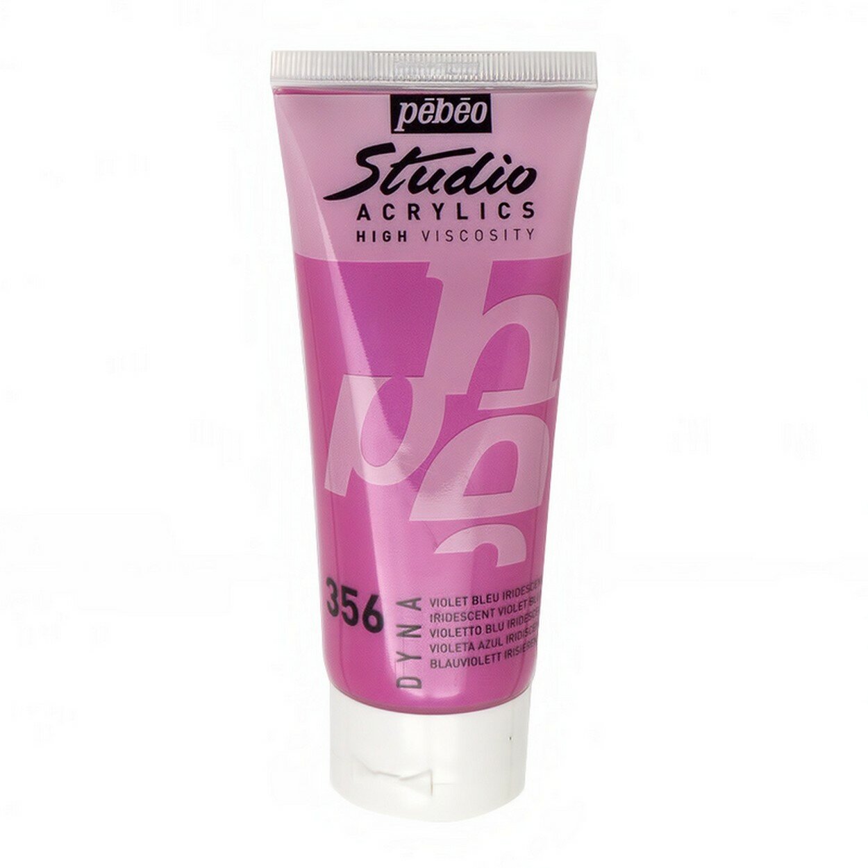 Краска акриловая Studio Acrylics DYNA 100 мл цв. фиолетово-голубой иридисцентный