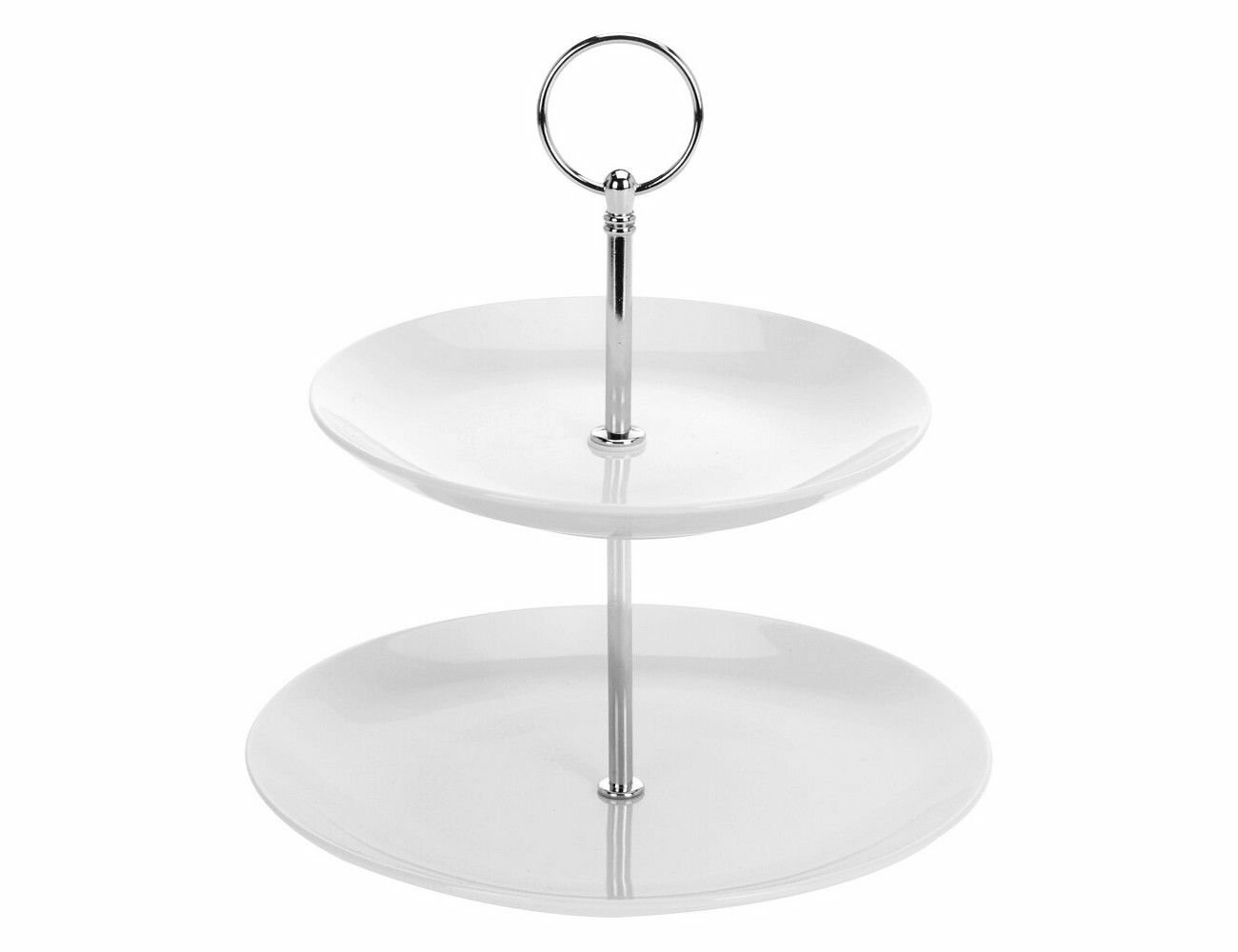 Этажерка сервировочная, керамика и металл, 25 см, Koopman International