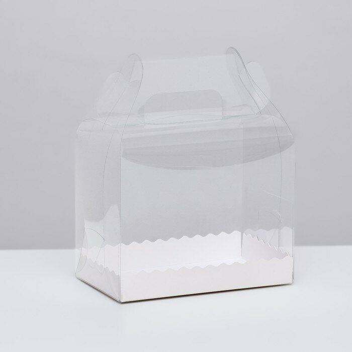 Коробка под рулет, белая 13 х 8 х 10 см