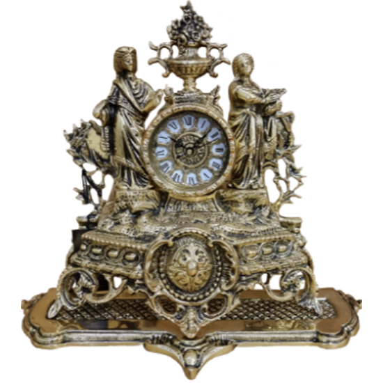 Каминные часы Belo DE Bronze "Свидание", бронзовые BP-27077-D