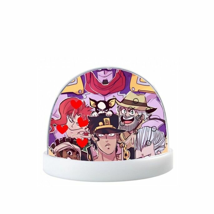 Водяной шар Невероятные приключения ДжоДжо, JoJo’s Bizarre Adventure №10, Искусственный снег