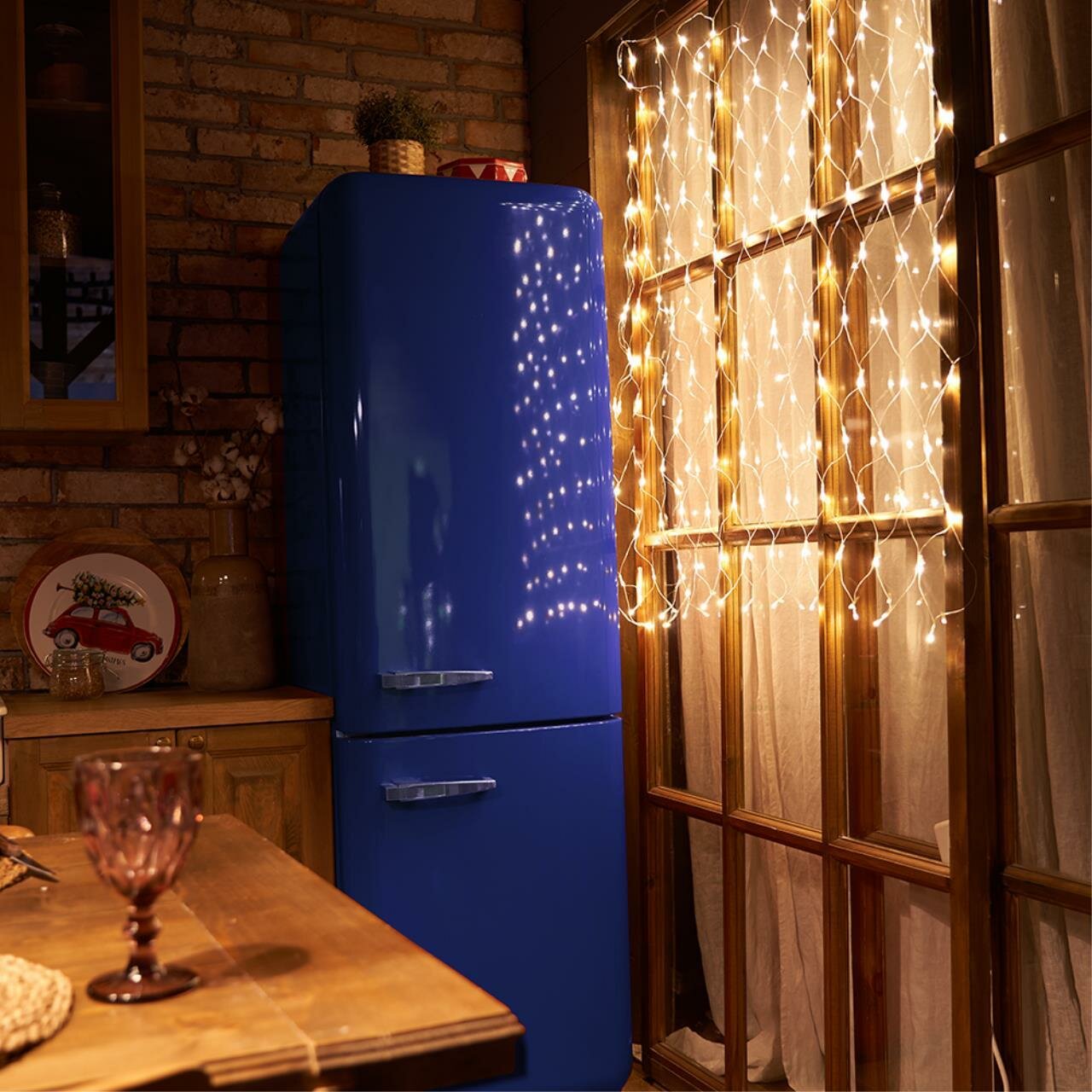 Электрогирлянда новогодняя Feron CL31, 48175, 18W, LED