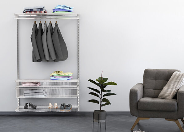 Стильная система хранения вещей